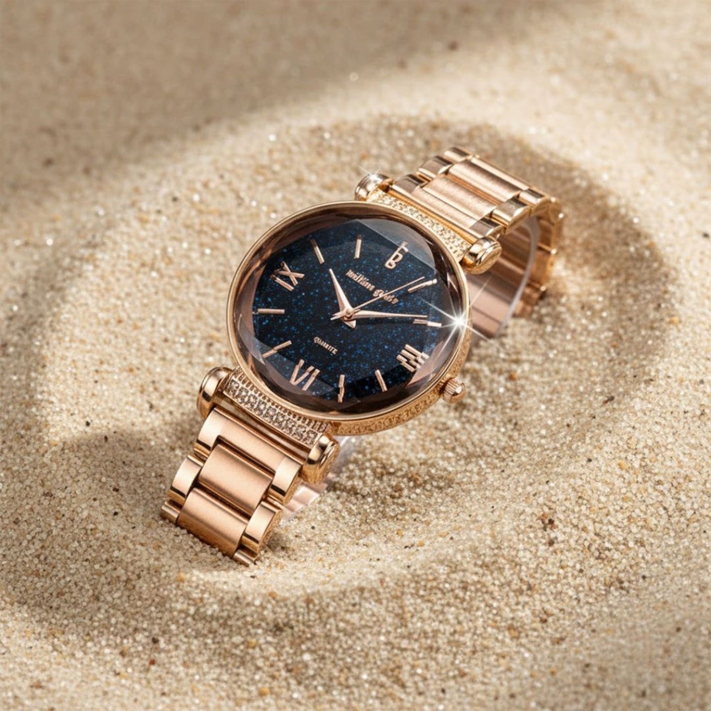 Bullion Gold Romish Watch Rose Gold Watch