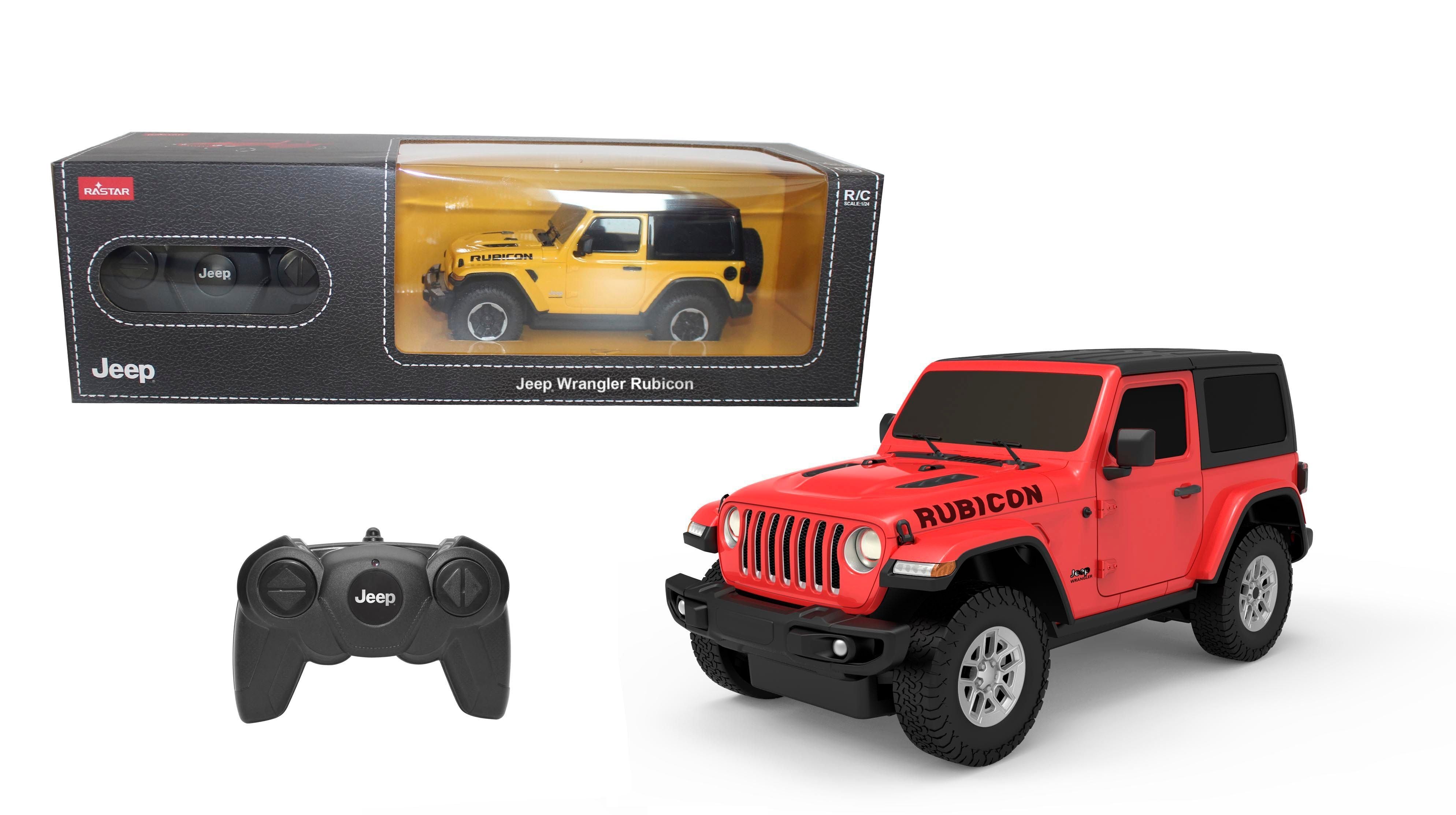 Remote Control Jeep Wrangler Rubicon 1 24 Scale Brand New Sports Car