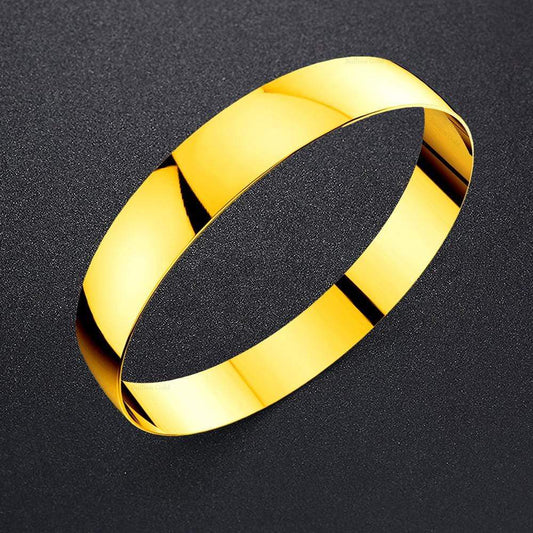 Bullion Gold Xtra Large Yellow Gold Bangle